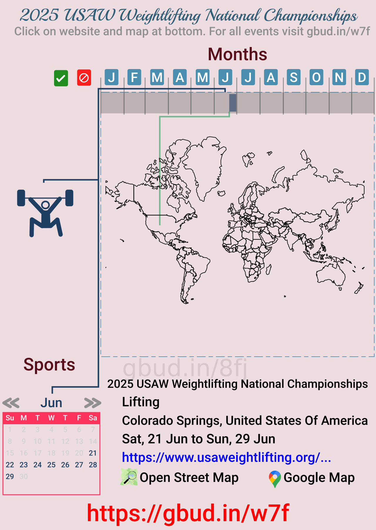 2025 USAW Weightlifting National Championships, with interactive ...